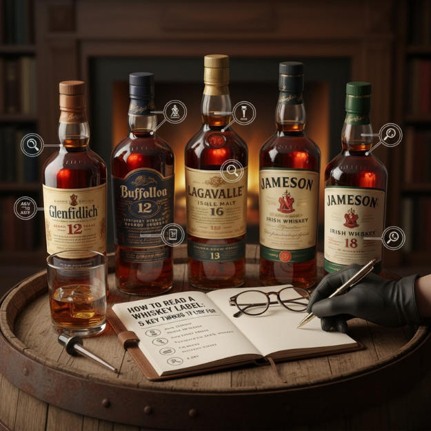 How to Read a Whiskey Label: 5 Key Things to Look For – Pour Man's Proof